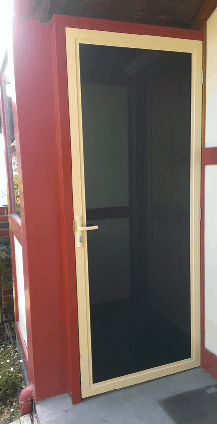 Invisi-Gard Security Doors - Hammer Aluminium